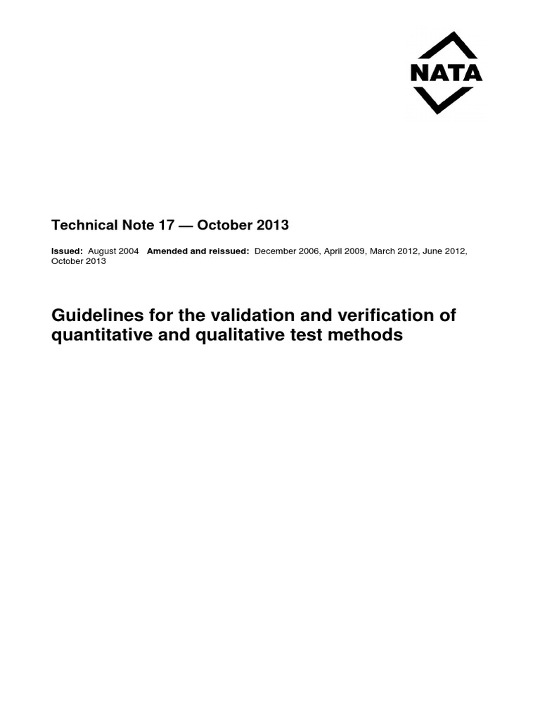 Nata | PDF | Verification And Validation | Scientific Method
