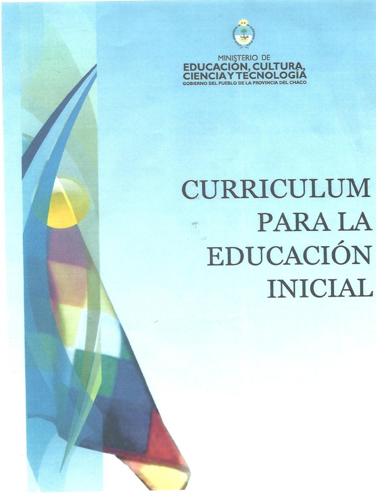 Curriculum Inicial | PDF | Jardín de infancia | Educación avanzada