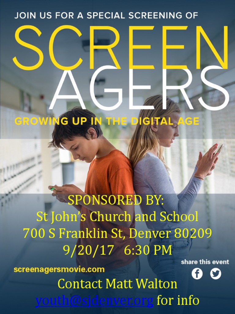 Screenagers Flyer | PDF