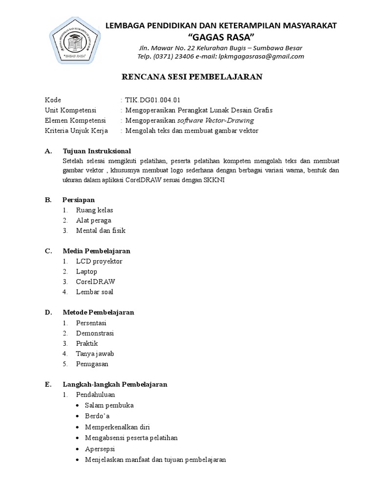 Session Plan | PDF | Karier & Perkembangan | Seni