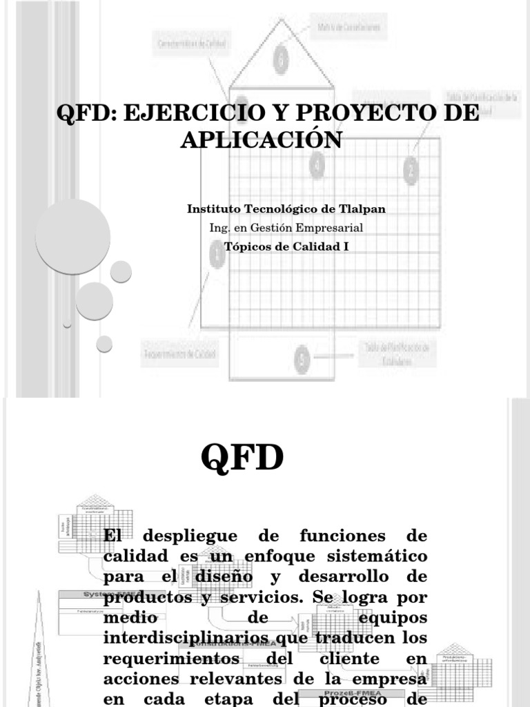 El Despliegue de La Función de Calidad QFD | PDF | Toyota | Calidad ...
