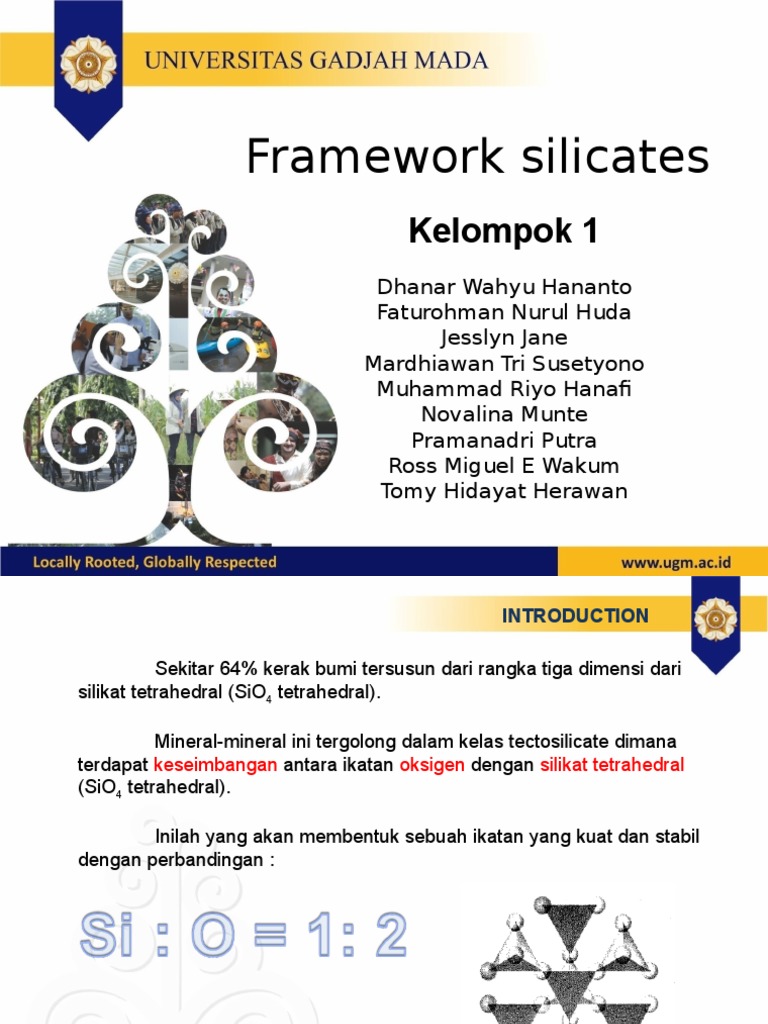 Framework Silicates: Struktur dan Klasifikasi Utama Mineral-mineral ...