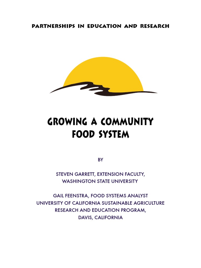 Growing A Community Food System | PDF | Food Systems | Local Food