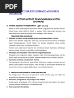 Metode Pengembangan Sistem Waterfall Menurut Ian Sommerville | PDF