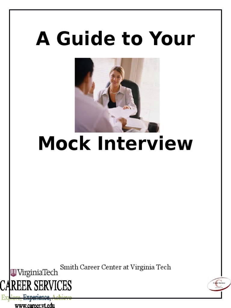Mock Interview Guide 2017 | PDF | Interview | Leadership