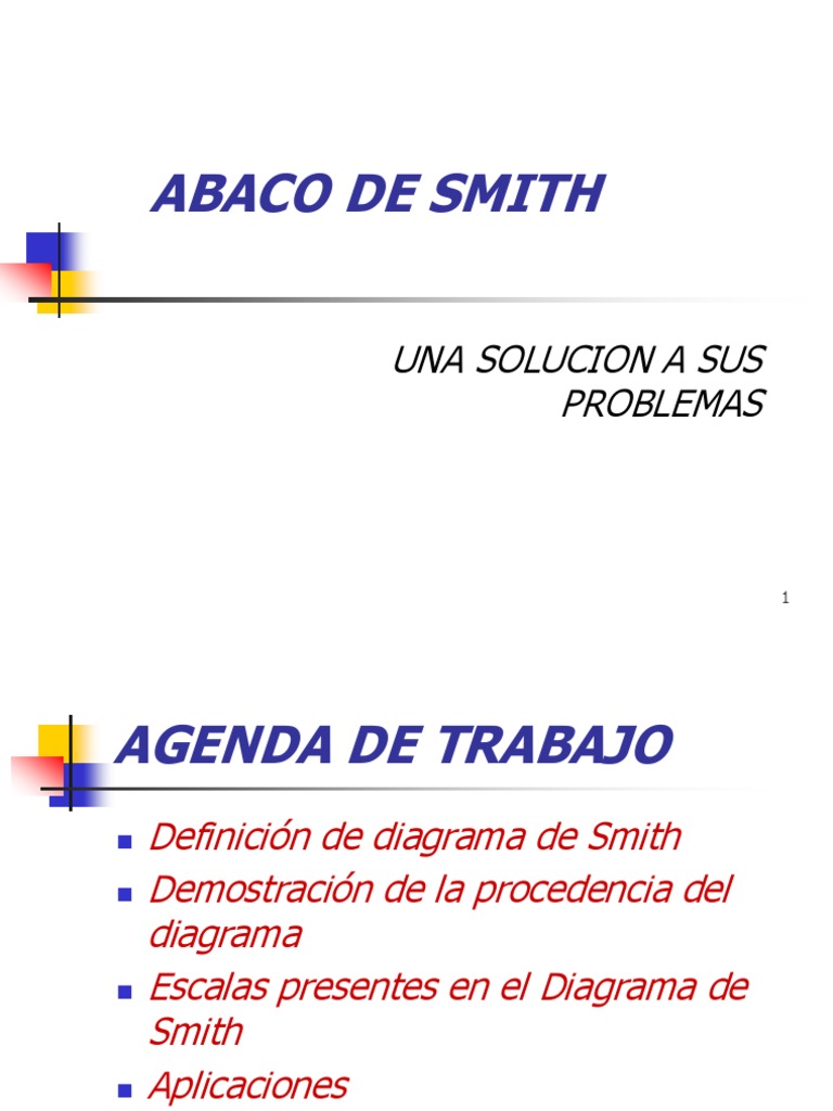 Abaco de Smith | PDF | Ingeniería Electrónica | Filosofía natural
