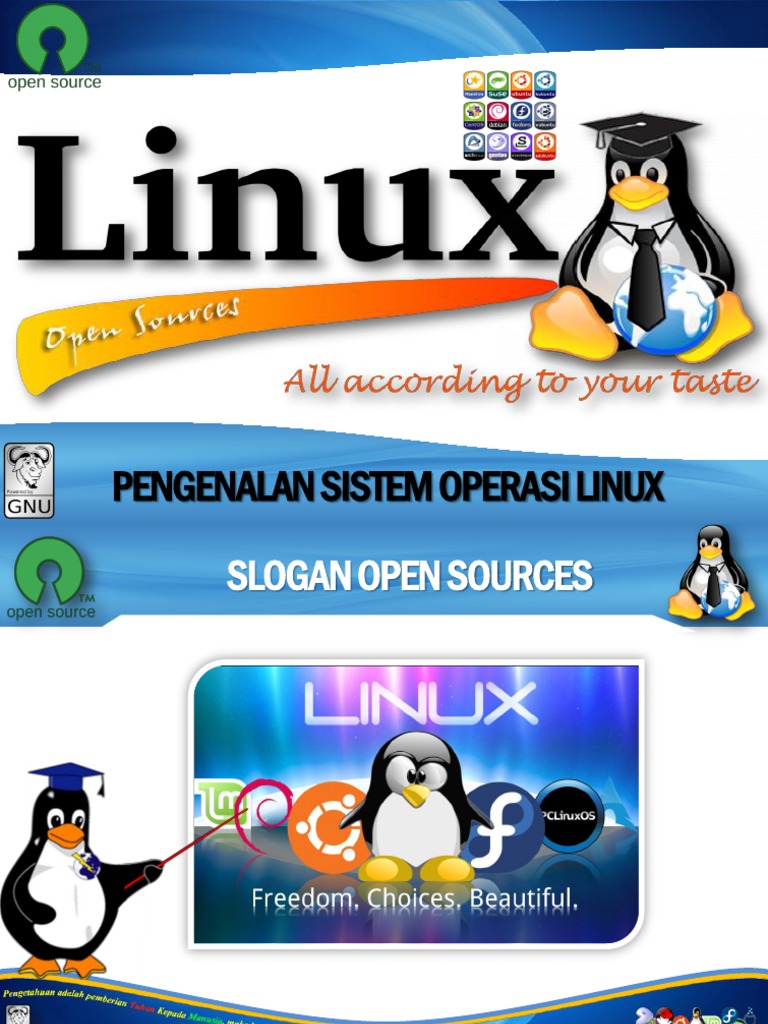 "Pengenalan Linux dan Open Source" | PDF