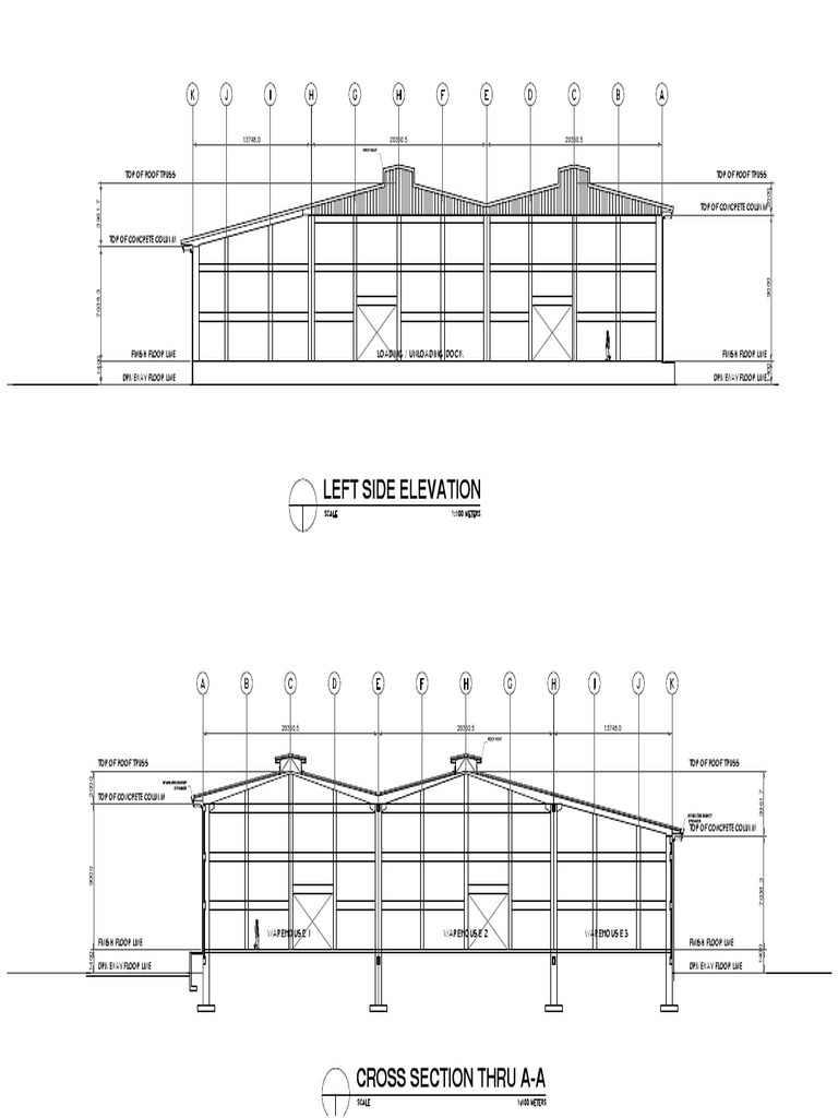 Loading / Unloading Dock | PDF | Structural Engineering | Buildings And ...