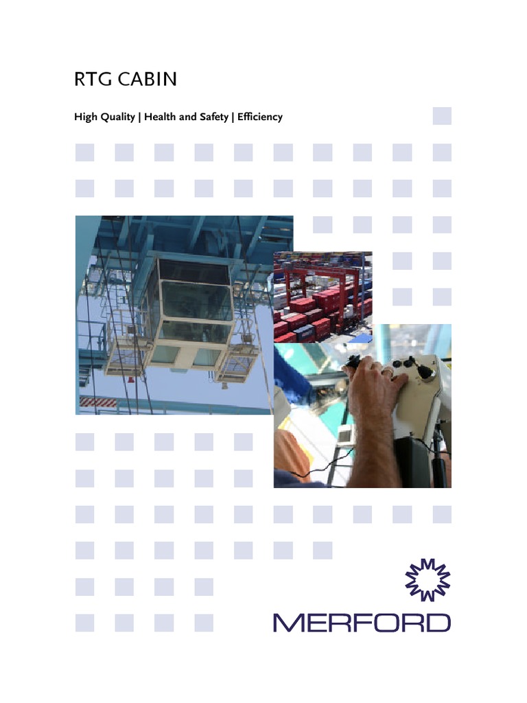 RTG Cabin | PDF | Window | Crane (Machine)