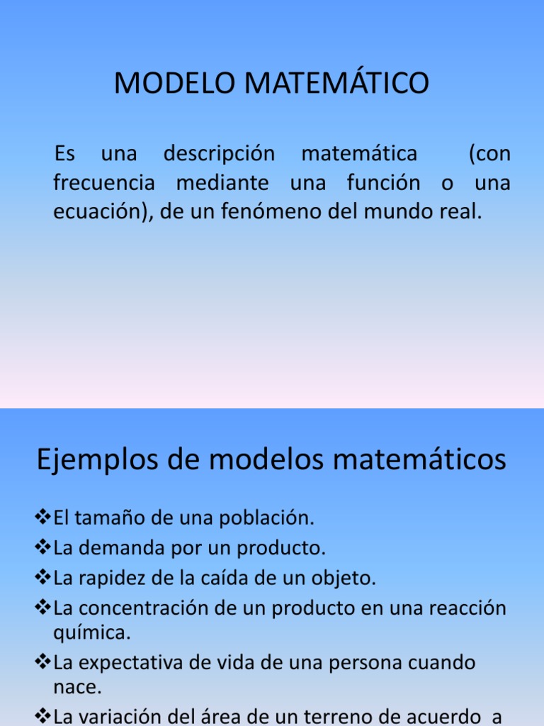 1 Modelos Matematicos | PDF | Linealidad | Ecuaciones