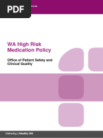 High Risk Medications APINCHS | PDF
