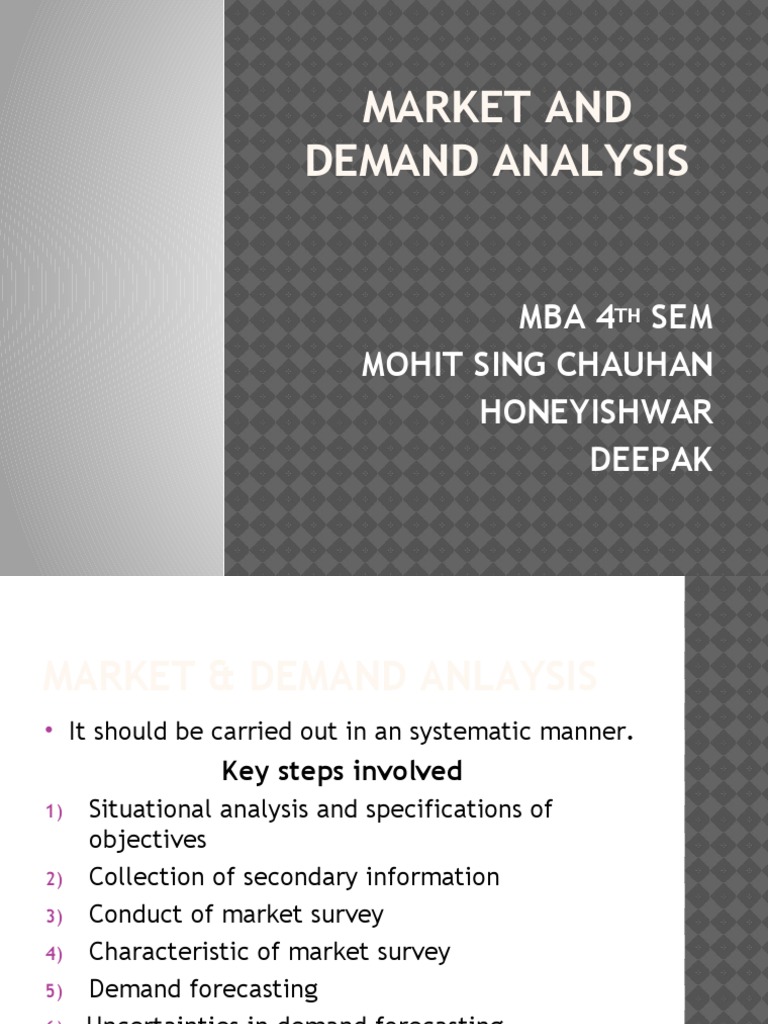 Market and Demand Analysis - 1456648403380 - 1456649639726 ...