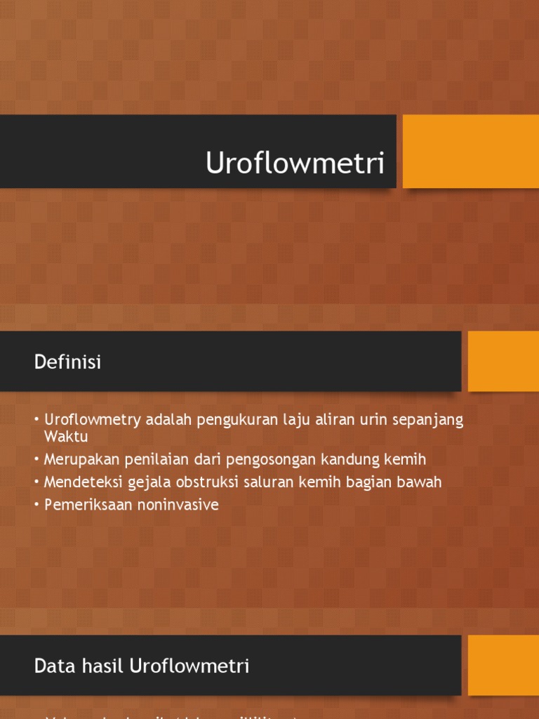 Uroflowmetri - Ind | PDF