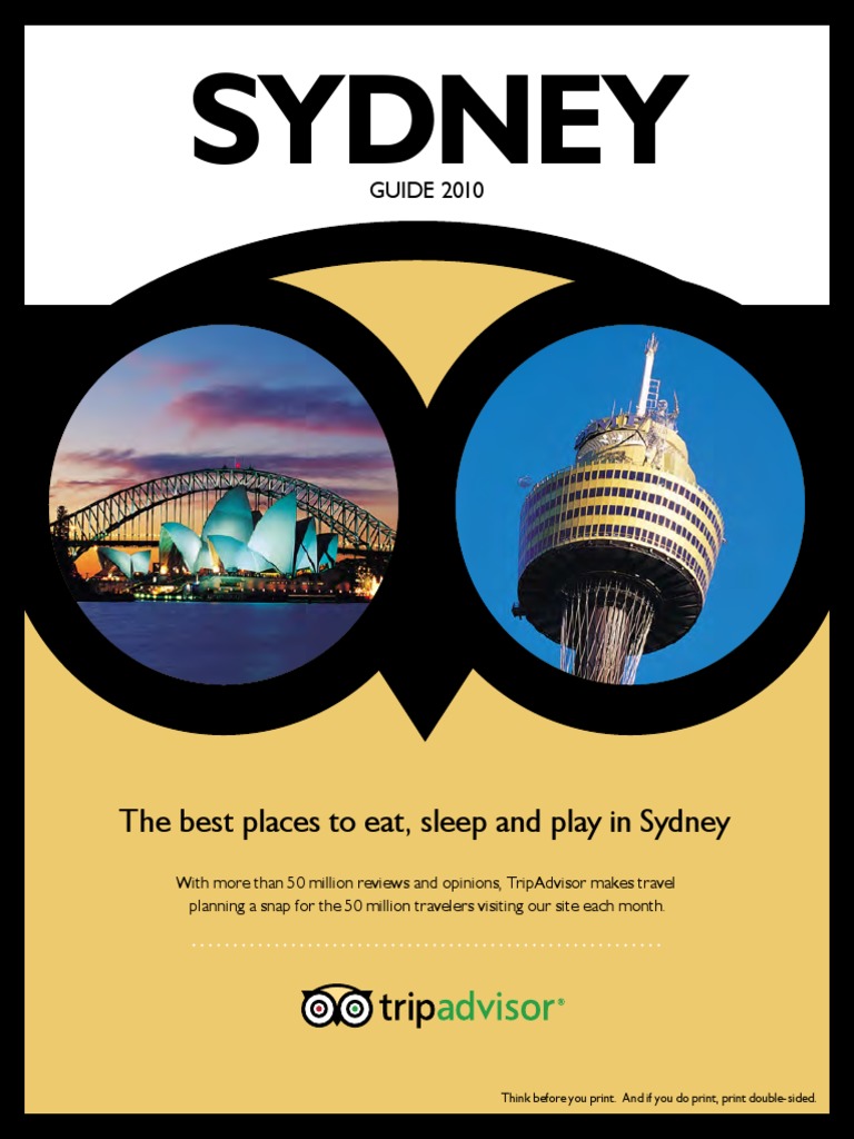 TA Sydney Guide | PDF | Sydney | Tourism And Leisure
