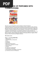 Perfume Formulation | PDF | Perfume | Ethanol