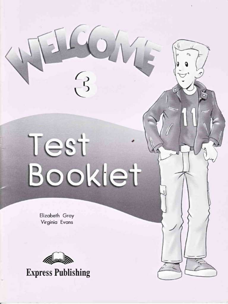 Welcome 3 Test Booklet PDF | PDF