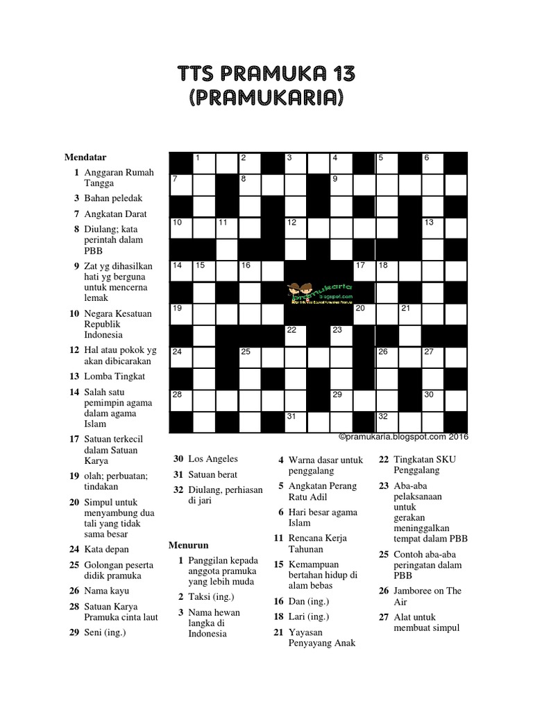 Tts Pramuka 14 | PDF