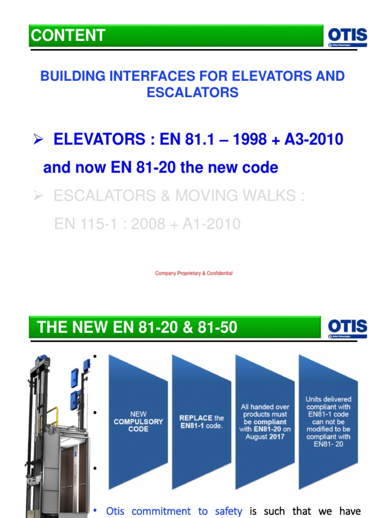 New EN 81-20 EN 81-50 | Elevator | Door