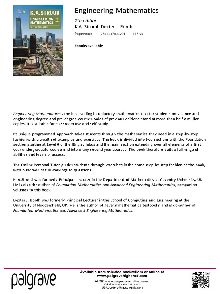 Engineering Mathematics | PDF