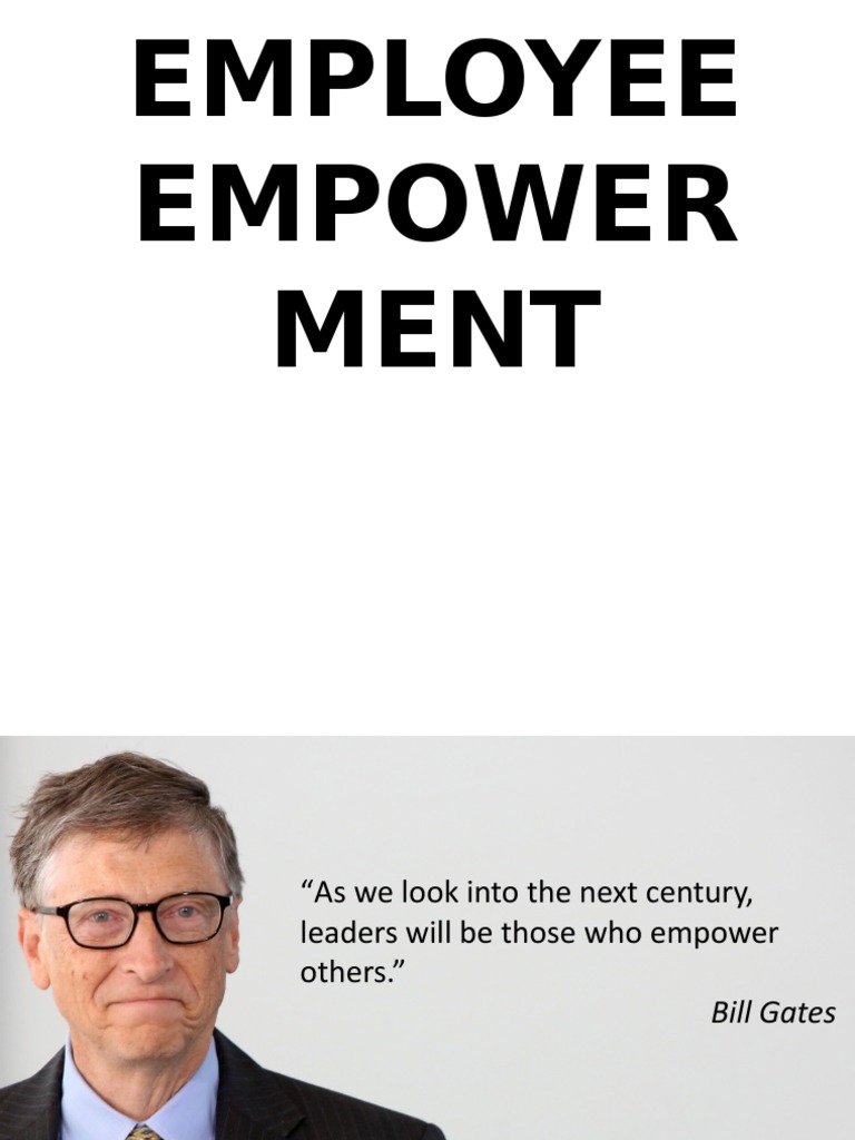 Employee Empowerment | PDF | Empowerment | Marriott International