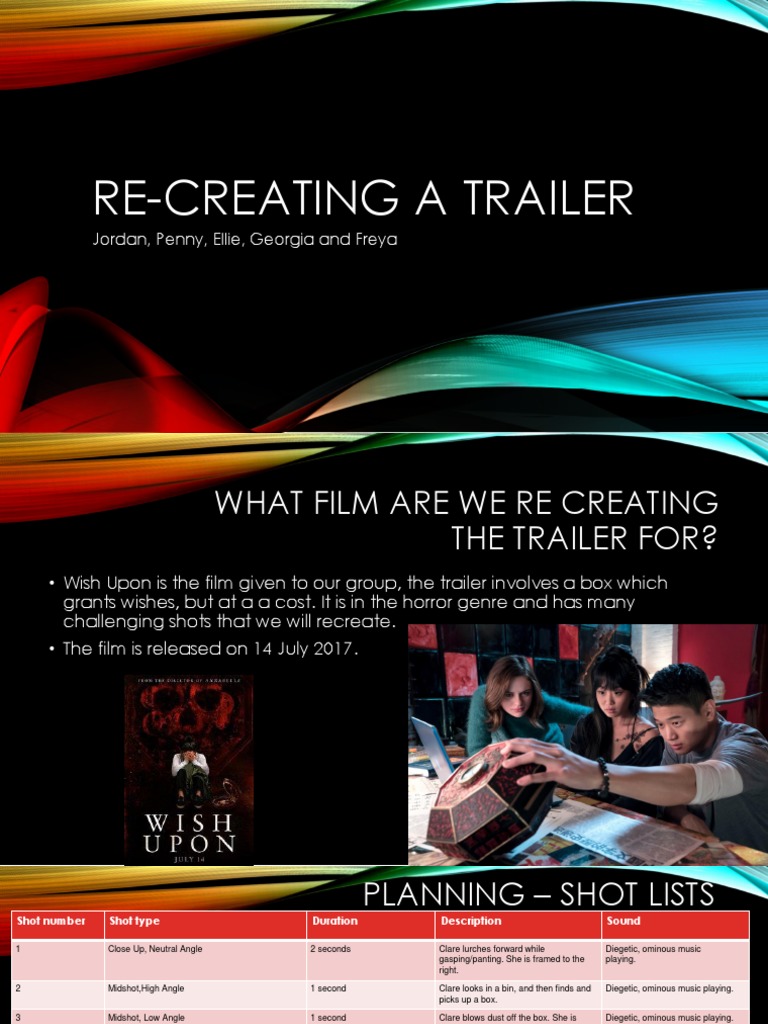 Re Creating A Trailer Project | PDF | Leisure