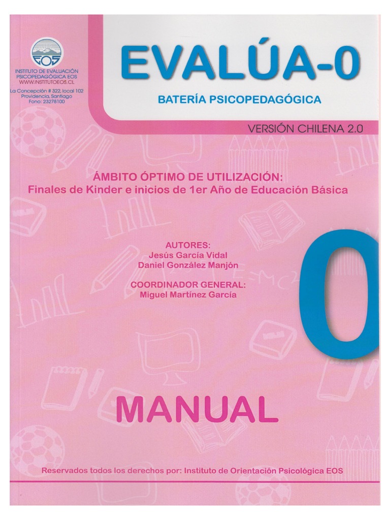 Evalua 0 Manual | PDF