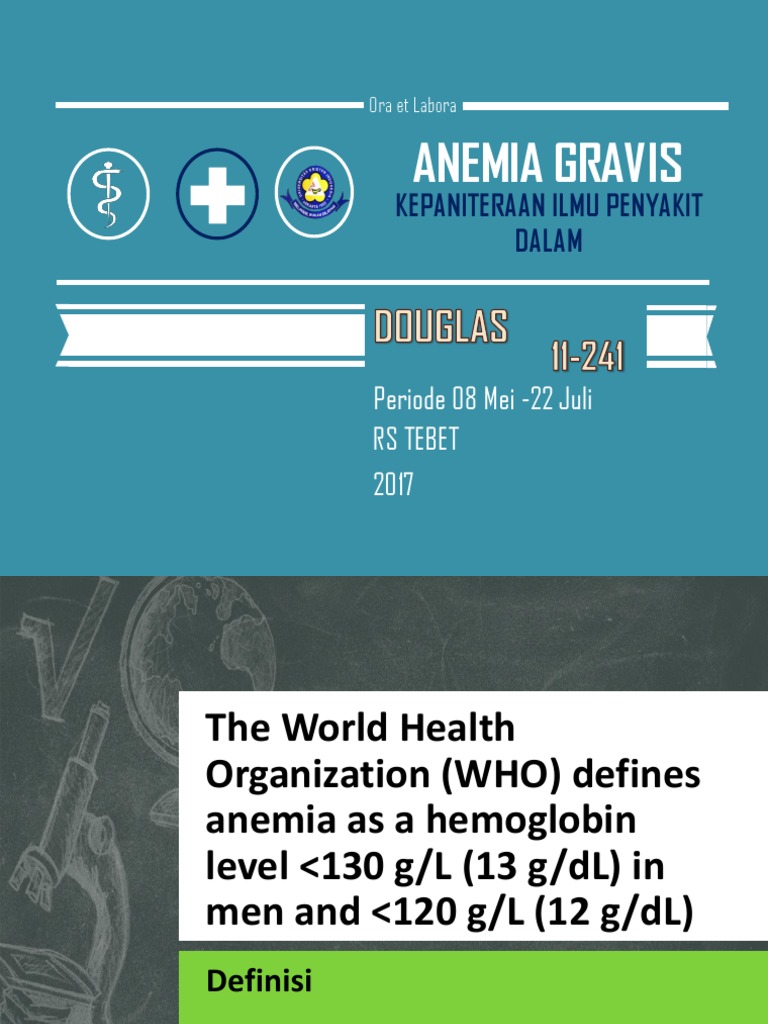 Anemia Gravis: Kepaniteraan Ilmu Penyakit Dalam | PDF | Anemia | Rtt