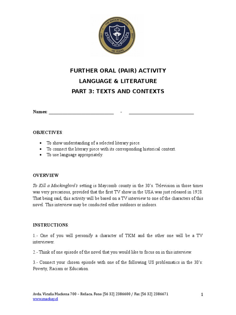 Further Oral Activity 2 | PDF | Semiotics | Human Communication