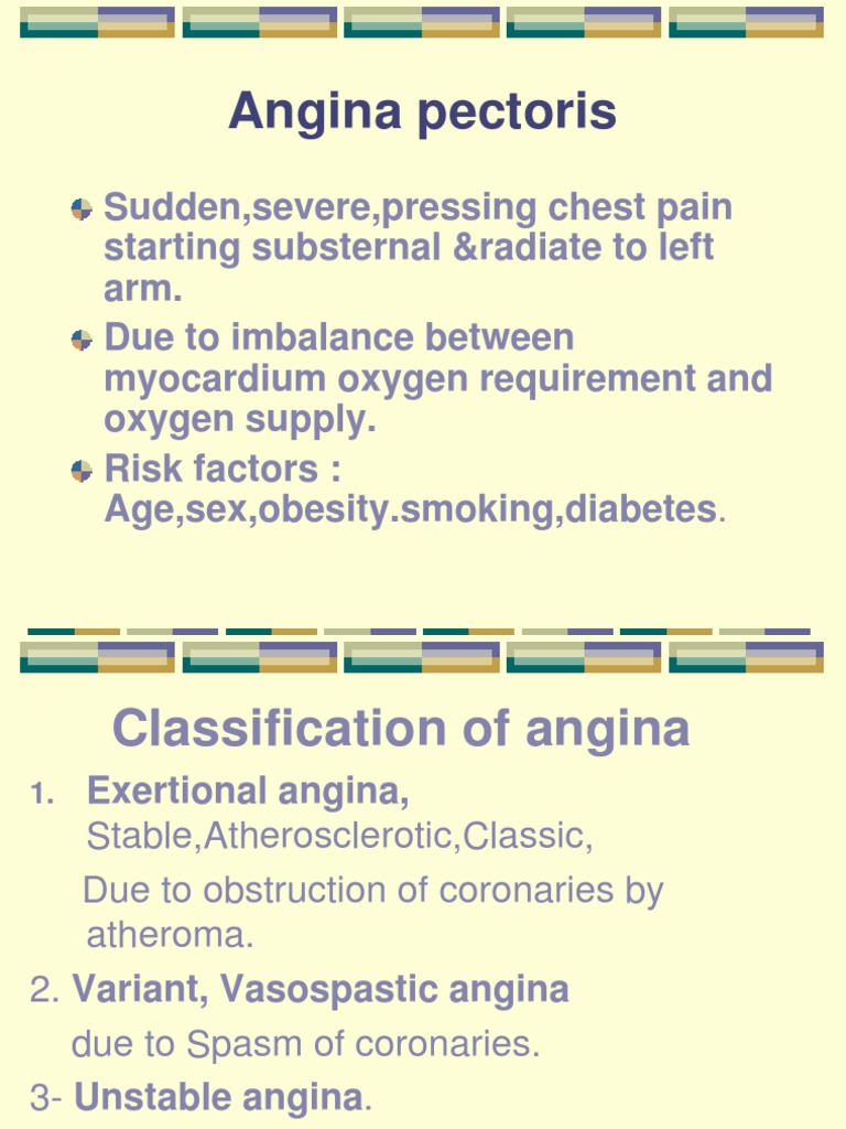 Angina Pectoris | PDF | Angina Pectoris | Cardiovascular Diseases