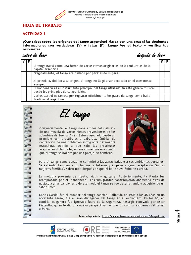Orígenes del Tango Argentino | PDF | Tango | Las artes escénicas