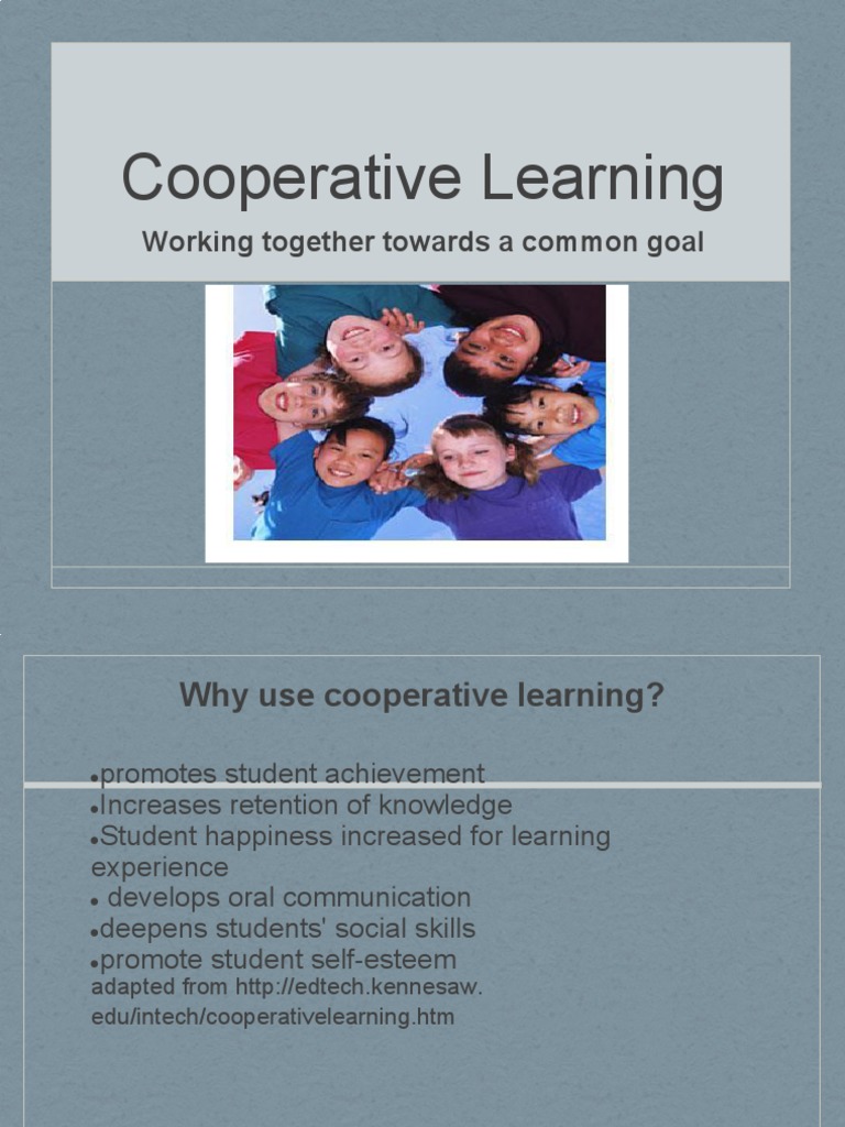 Cooperative Learning | PDF | Intelligence | Emergence