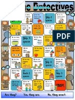 Board Game Past Simple of The Verb To Be Boardgame | PDF | Leisure