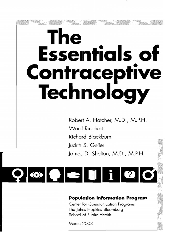 The Essentials of Contraceptive Technology | PDF | Family Planning ...