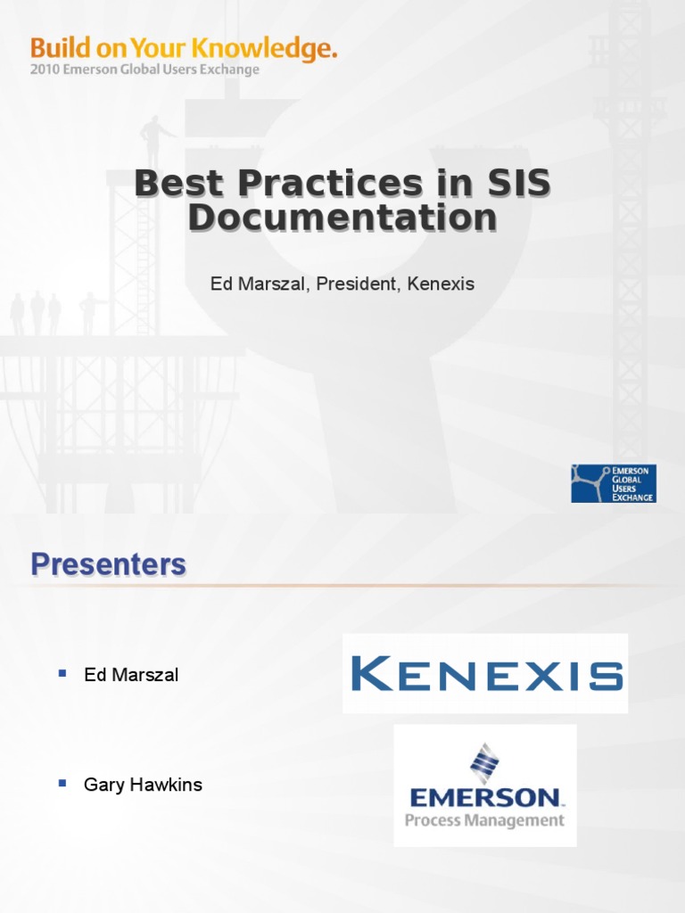 Best Practices in Sis Documentation | PDF | Systems Engineering | Engineering