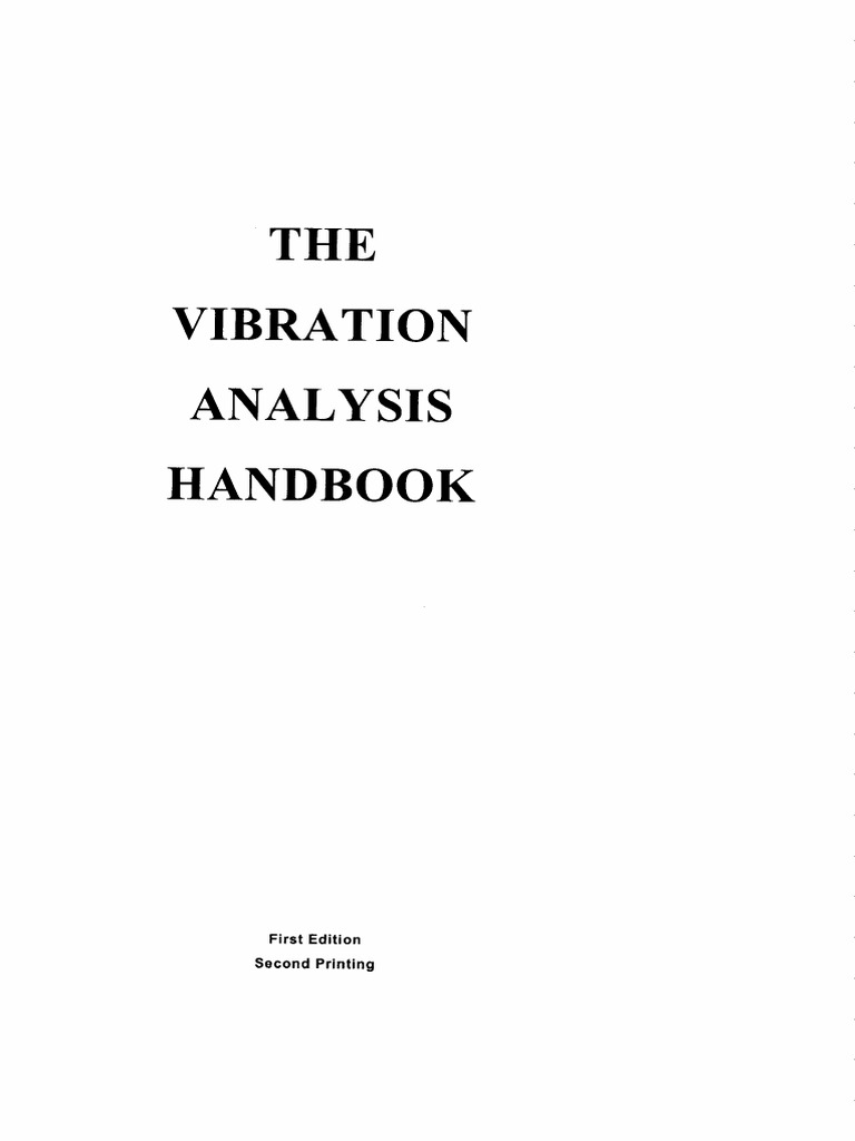 Vibration Analysis Handbook PDF | PDF