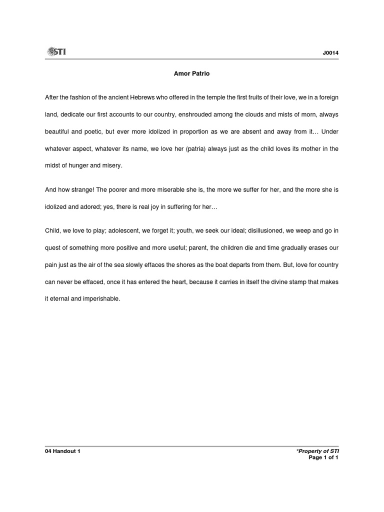 04 Handout 1 PDF | PDF