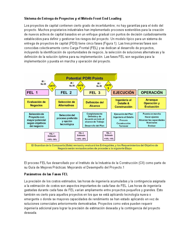 Metodo FEL | PDF | Ingeniería | Toma de decisiones