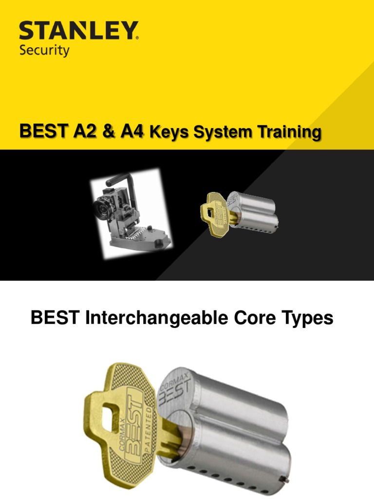 BEST A2 - A4 Key Systems Training Ver. 02132015 - Stanley