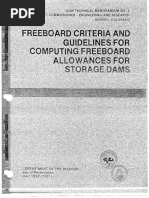 Understanding Freeboard in Dams | PDF | Dam | Wound