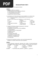 Chemistry Remedial Worksheet | PDF | Atoms | Isotope