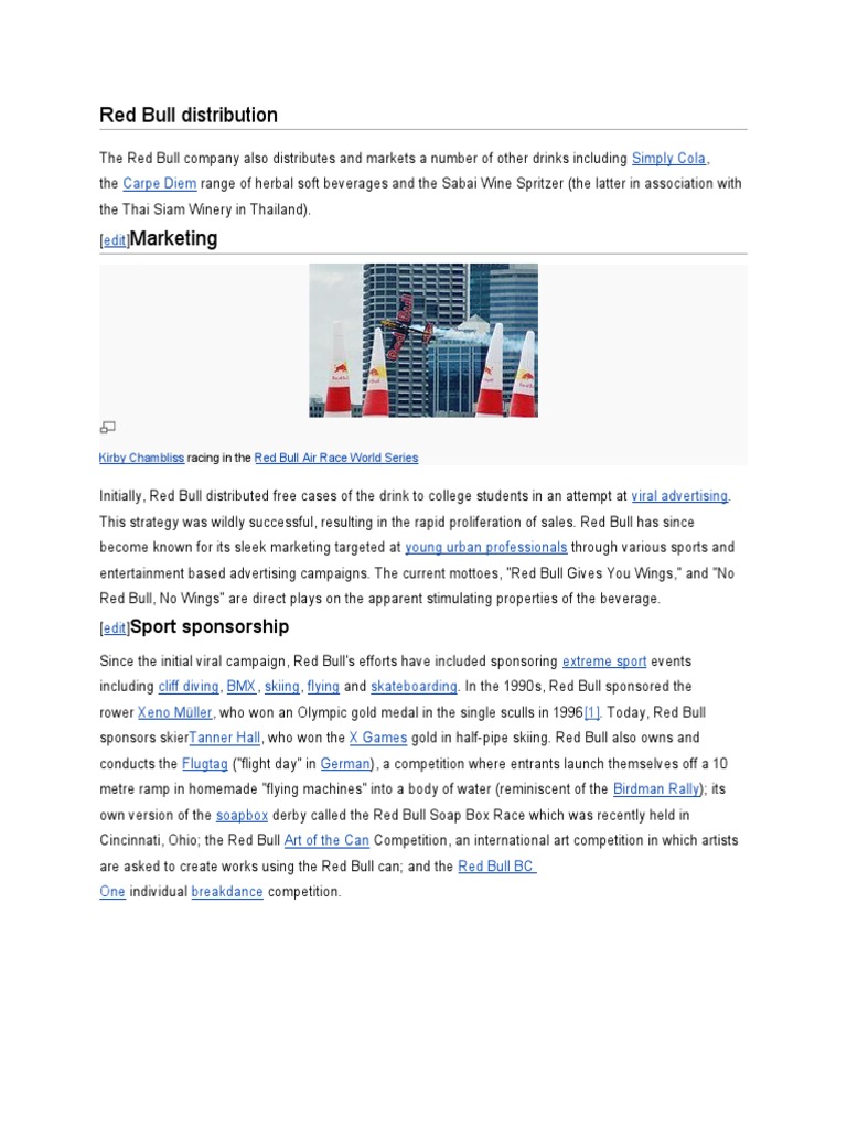 Promotion Strategy (Red Bull) | PDF