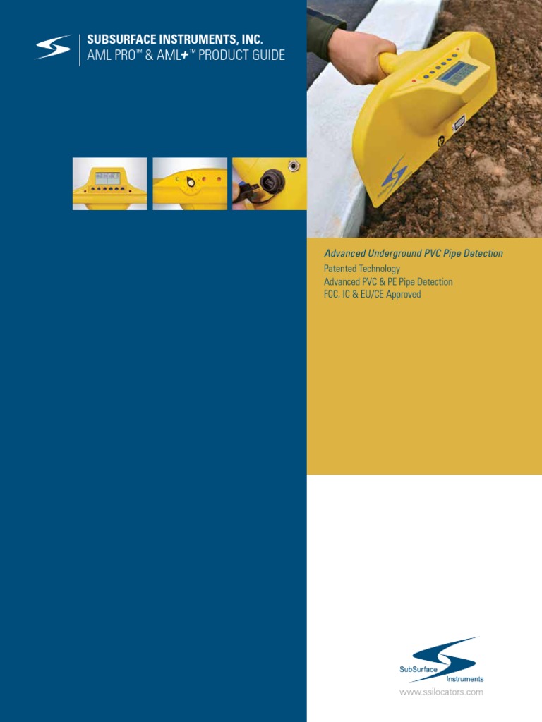 Aml Pro & AML+ Product Guide: Subsurface Instruments, Inc | PDF | Ultra ...