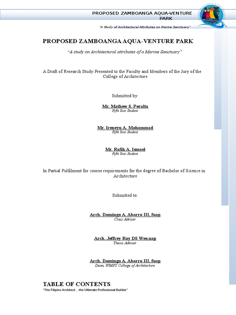 Front Page Thesis | PDF | Thesis | Science