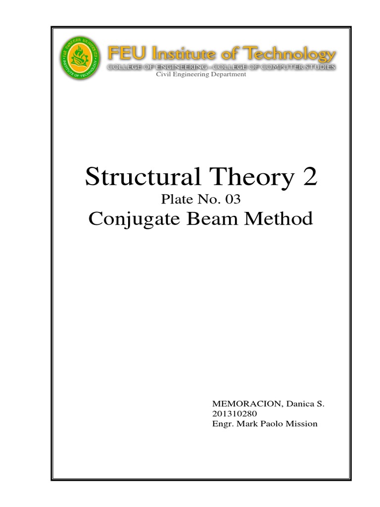 Structural Theory 2: Conjugate Beam Method | PDF