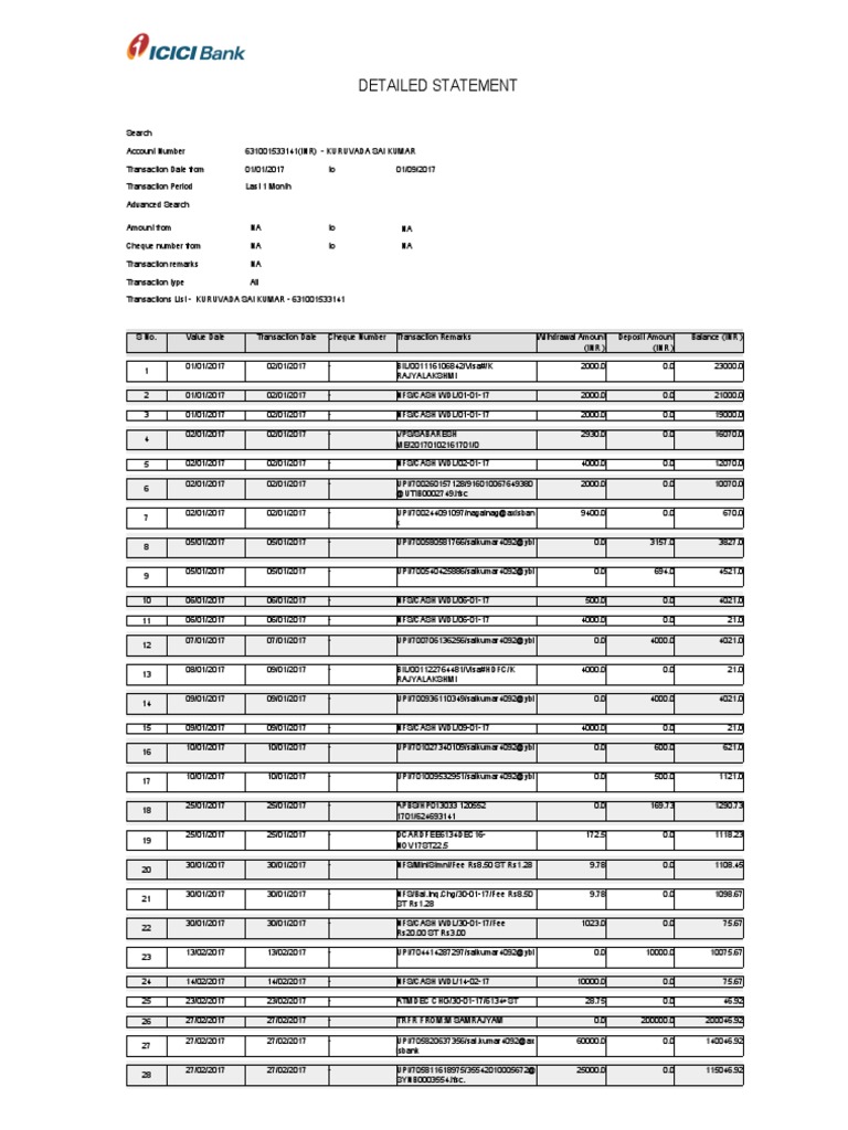 OpTransactionHistory01 09 2017 | PDF | Banking | Accounting