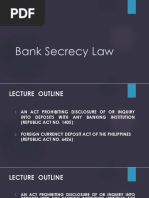 RA 1405 Law On Bank Secrecy of Bank Deposits | PDF | Money Laundering ...
