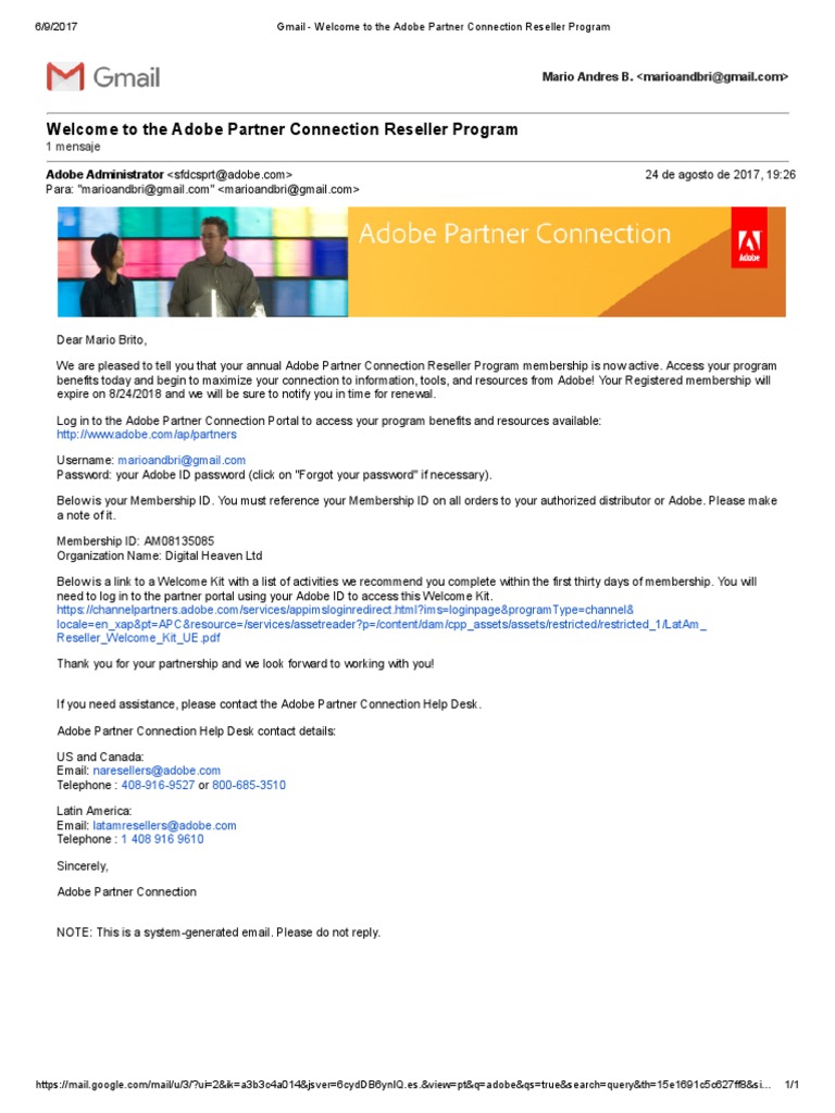 Welcome To The Adobe Partner Connection Reseller Program | PDF | Adobe ...