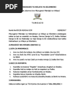 Fomu Ya Likizo | PDF