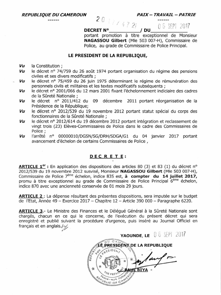 Le-Decret-15 Cin 042520 Mbl | Politique | Gouvernement