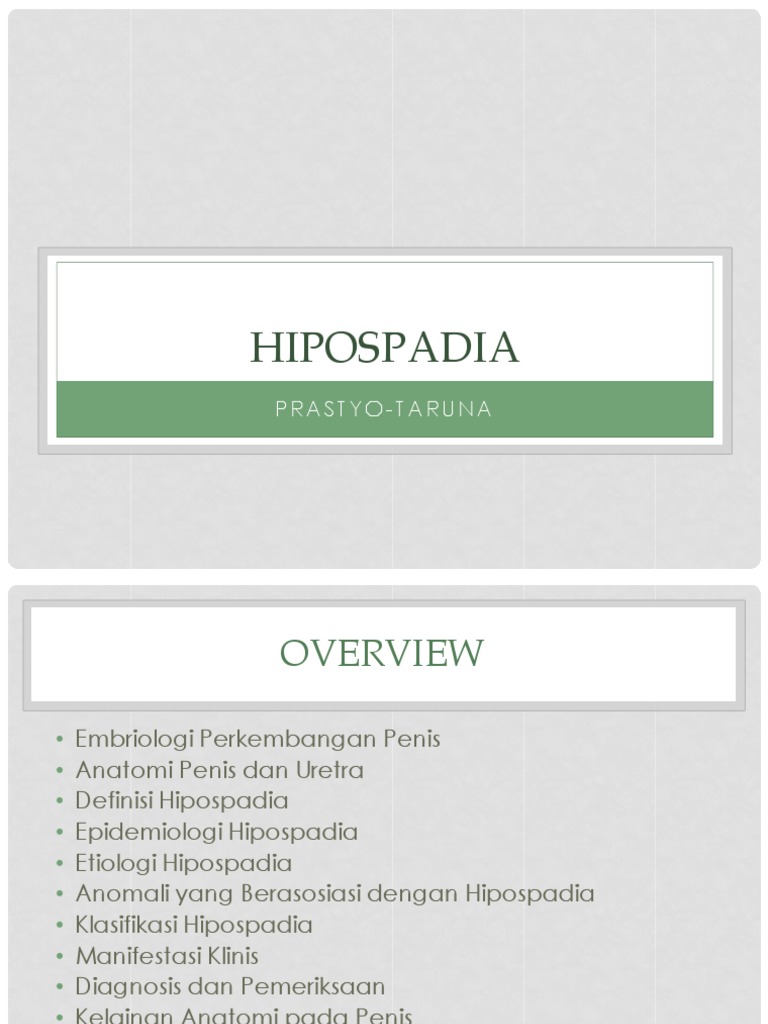 Hipospadia | PDF